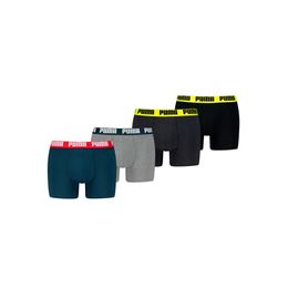 Boxershorts Puma MEN EVERYDAY BASIC BOXERS 2P in 960 - navy/yellow | Gr.: L
