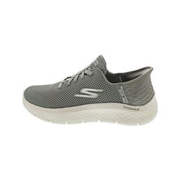 Skechers Slip-Ins: Go Walk Flex-Gr Sneaker Gr&uuml;n | Gr.: 38