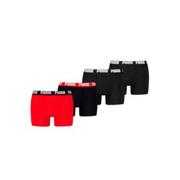 Boxershorts Puma MEN EVERYDAY BASIC BOXERS 2P in 232 - black / red | Gr.: XL