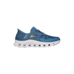 Skechers Sportliche Slipper in Blau | Gr.: 45