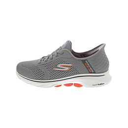 Skechers Slip-Ins:Go Walk 7-Free H Slipper Grau | Gr.: 46