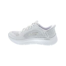 Skechers Slip-Ins: Go Walk Flex Sneaker Wei&szlig; | Gr.: 43