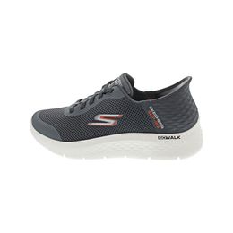 Skechers Slip-Ins:Go Walk Flex-Han Slipper Grau | Gr.: 48