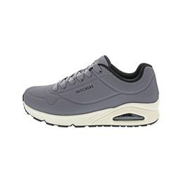 Skechers Uno - Stand on Air Sneaker Grau | Gr.: 47,5