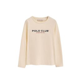 Polo Club Langarmshirt in Ecru | Gr.: XL