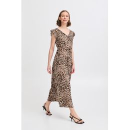 b. young Kleid BYMMJOELLA Regular fit in Birch Leopard | Gr.: 40