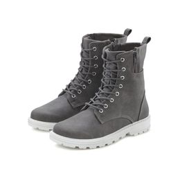 Lascana Stiefelette in grau | Gr.: 36