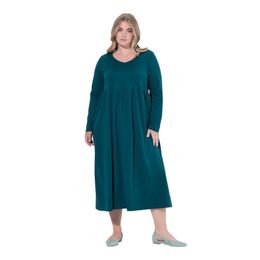Ulla Popken Kleid in petrolgr&uuml;n | Gr.: 58-60