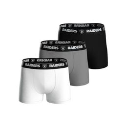 NFL Boxer Las Vegas Raiders in BLK/WHT/MGR | Gr.: XL