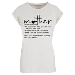 F4NT4STIC T-Shirt Muttertag Superwoman Mama in Whitesand | Gr.: XL