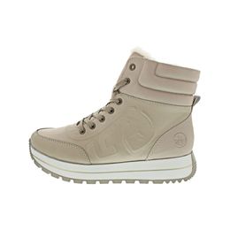 Rieker Schn&uuml;rstiefelette Beige | Gr.: 41