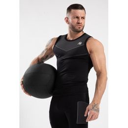 Gorilla Wear Norton Nahtloses Tanktop &ndash; Schwarz | Gr.: S