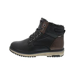 Tom Tailor Schn&uuml;rstiefel Schwarz | Gr.: 44