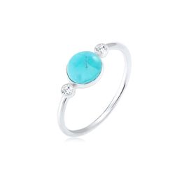 Elli Ring 925 Sterling Silber Kugel in Silber | Gr.: 58