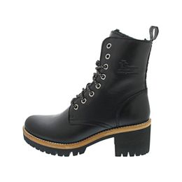 Panama Jack Schn&uuml;rstiefel Schwarz | Gr.: 38