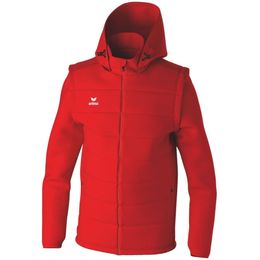 Erima Trainingsjacke "Team Jacke Mit Abnehmbaren &Auml;rmeln" in Rot | Gr.: L