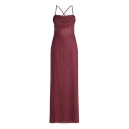 Vera Mont Abendkleid im Glitzer-Look in Pink/Dark Pink | Gr.: 36