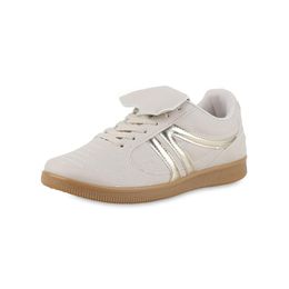 VAN HILL Sneaker Low Alyssa in Beige Gold | Gr.: 39