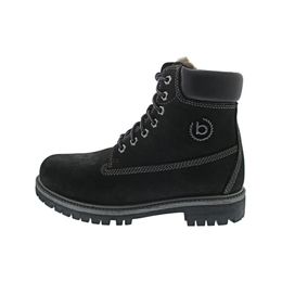 Bugatti Poleman Schn&uuml;rstiefel Schwarz | Gr.: 41