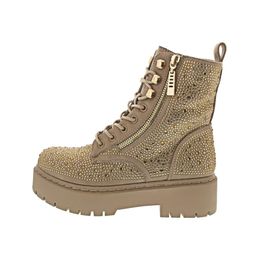 La Strada Schn&uuml;rstiefel Beige | Gr.: 39