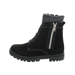 Ricosta Solea Schn&uuml;rstiefelette Schwarz | Gr.: 35