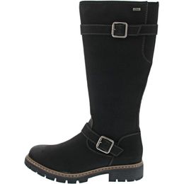Tom Tailor Langschaftstiefel Schwarz | Gr.: 42