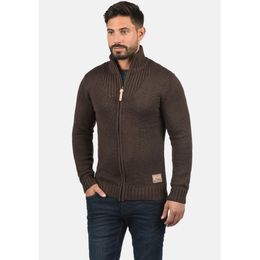 !Solid Strickjacke SDPoul in Braun | Gr.: L