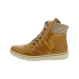 Rieker Schn&uuml;rstiefel Gelb | Gr.: 38