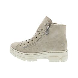 Rieker Schn&uuml;rstiefel Beige | Gr.: 40