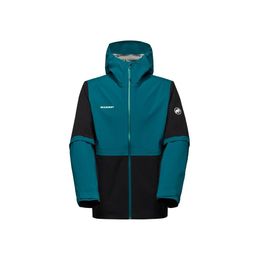 Mammut Linard Guide HS Hooded Jacket in Blau | Gr.: XXL