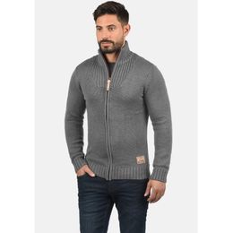 !Solid Strickjacke SDPoul in Grau | Gr.: XXL