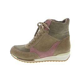 Waldl&auml;ufer WALDL&Auml;UFER H-Jule Schn&uuml;rstiefel Beige | Gr.: 40