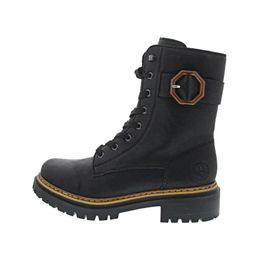 Rieker Schn&uuml;rstiefel Schwarz | Gr.: 38