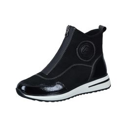 Remonte Freizeit Stiefeletten in black/schwarz/altsilber | Gr.: 38