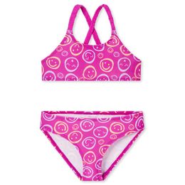 Schiesser Bustier-Bikini Aqua Kids in Fuchsia | Gr.: 104