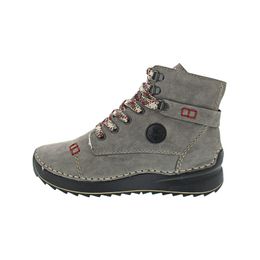 Rieker Schn&uuml;rstiefel Grau | Gr.: 39