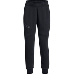 Under Armour Sweat Pant "Unstoppable Flc Jogger" in Schwarz | Gr.: S