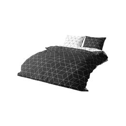 Traumschlaf Bettw&auml;sche West in schwarz-weiss | Gr.: 70-x-90-cm