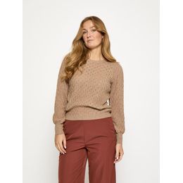 Sel by peppercorn Peppercorn Pullover in Warm Sand Melange | Gr.: XXL