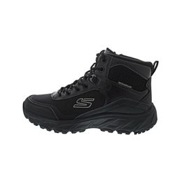 Skechers Hillcrest 2.0 Schn&uuml;rstiefel Schwarz | Gr.: 46