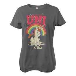 Dungeons and Dragons Shirt "Dungeons & Dragons - UNI Girly Tee" in Grau | Gr.: L