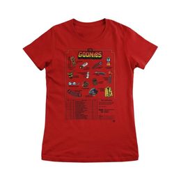 Shirt "The Goonies Accessories Mail Order Girly Tee" in Rot | Gr.: S