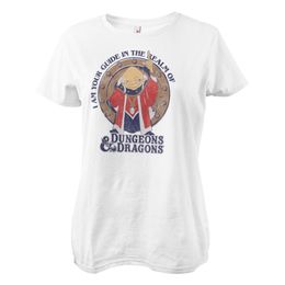 Dungeons and Dragons Shirt "Dungeons & Dragons - I'm Your Guide Girly Tee" in Wei&szlig; | Gr.: L