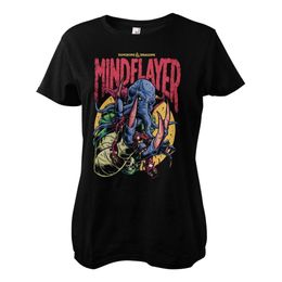 Dungeons and Dragons Shirt "Mindflayer Girly Tee" in Schwarz | Gr.: XL