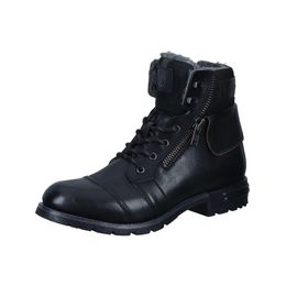 Bugatti Denim Freizeit Stiefel in black | Gr.: 41