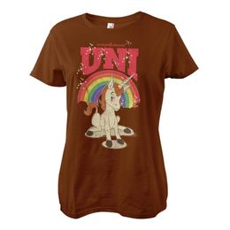 Dungeons and Dragons Shirt "Dungeons & Dragons - UNI Girly Tee" in Braun | Gr.: XL
