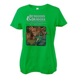 Dungeons and Dragons Shirt "D&D Set 1 - Basic Rules Girly Tee" in Gr&uuml;n | Gr.: XL