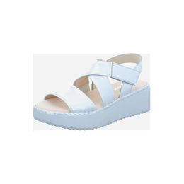 Gabor Plateau Sandaletten in Silber | Gr.: 40