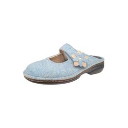 Finn Comfort Hausschuhe in Blau | Gr.: 40