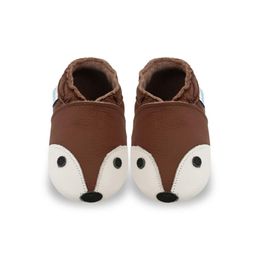 Yihakids Baby Krabbelschuhe aus Leder, weiche Lauflernschuhe mit rutschfester Sohle | Gr.: 25/26